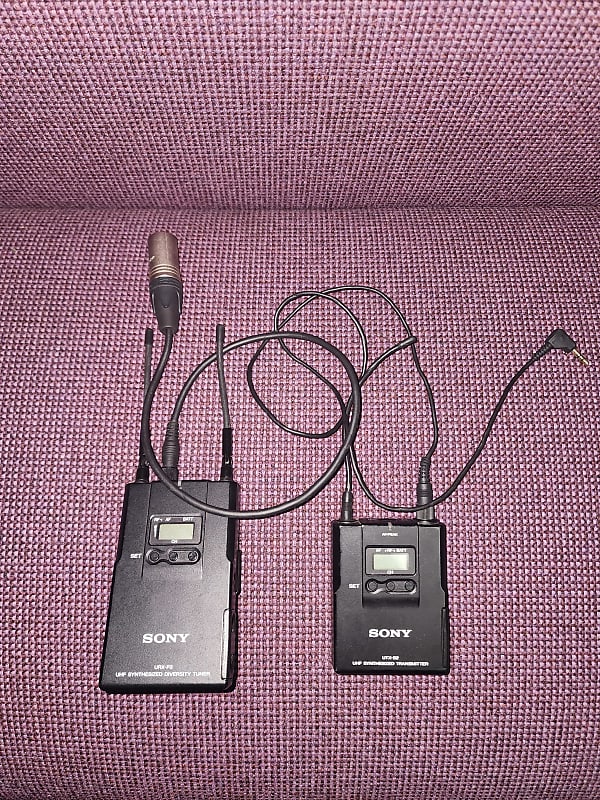 Sony UTX-B2 TRANSMITTER & URX-P2 RECEIVER | Reverb