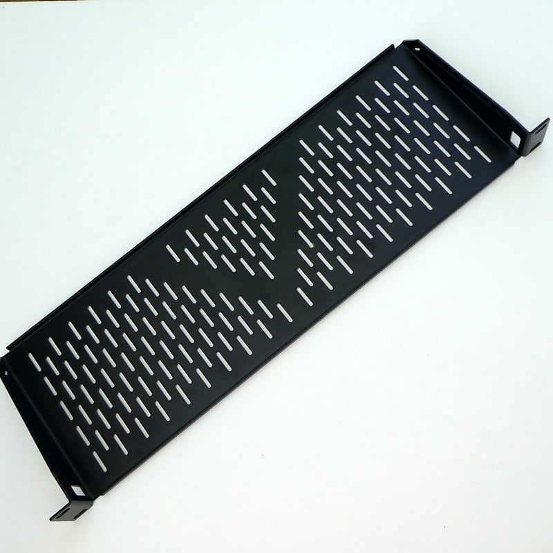 1U Rack Shelf Tray, 6" Deep for 19" Racks, Heavy Duty 40lb | Reverb