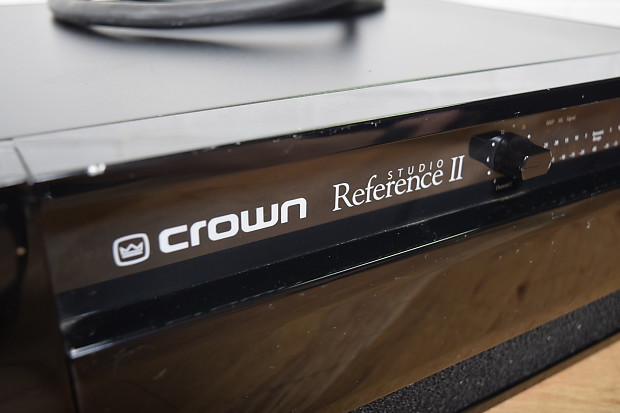 Crown Studio Reference II stereo power amplifier | Reverb UK