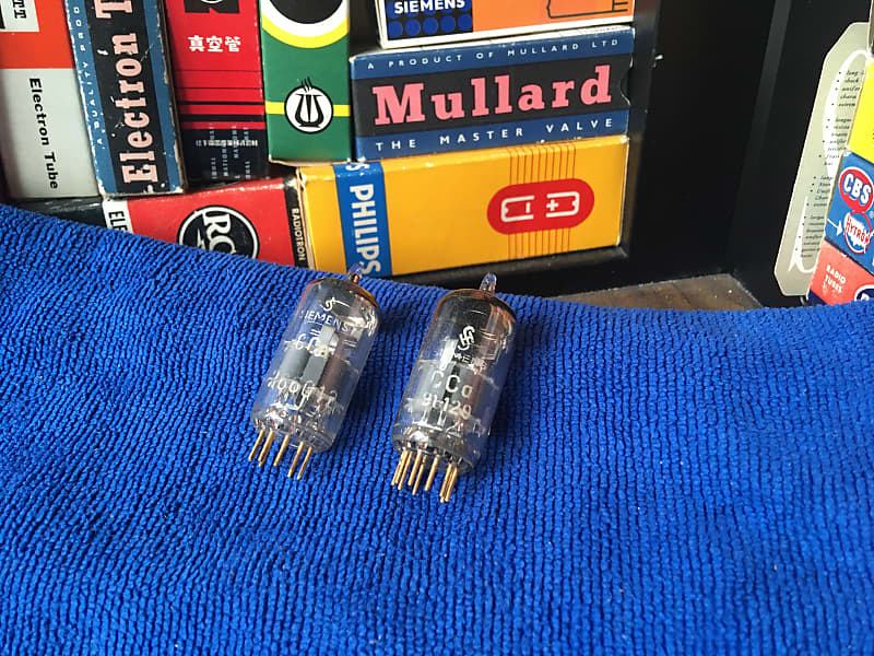 2 rare Siemens CCa Audio Tubes - Pro E88CC/6922 Gold Pin - | Reverb