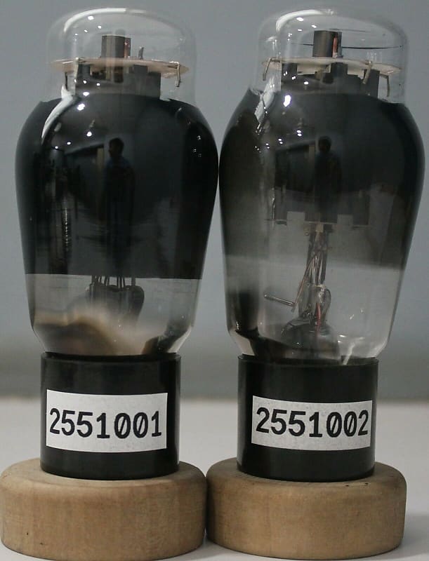 1MP 6L6G GE NOS Smoked Glass D Getter Made in U.S.A Amplitrex | Reverb