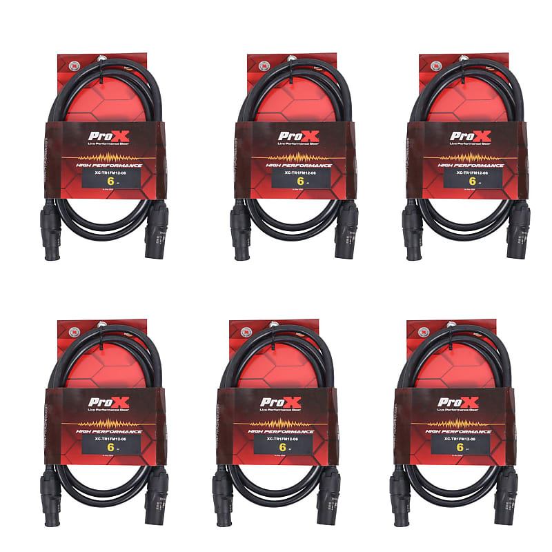 6 Prox Power Cables True1 Male to Female 6 ft Extension | Reverb