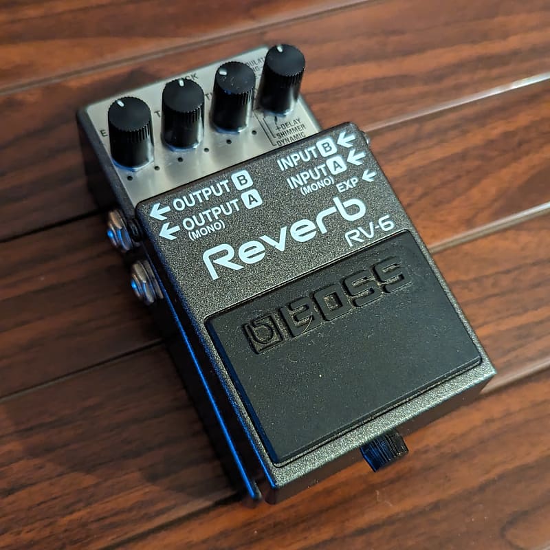 Boss RV-6 Reverb 2015 - Present - Silver | Reverb