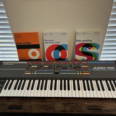 Roland Juno-106 Synthesizer Walnut Replacement Sides | Reverb