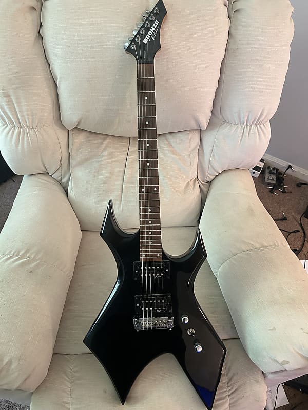 MINT, BC Rich Warlock bronze model Mid 2010s? - Black | Reverb