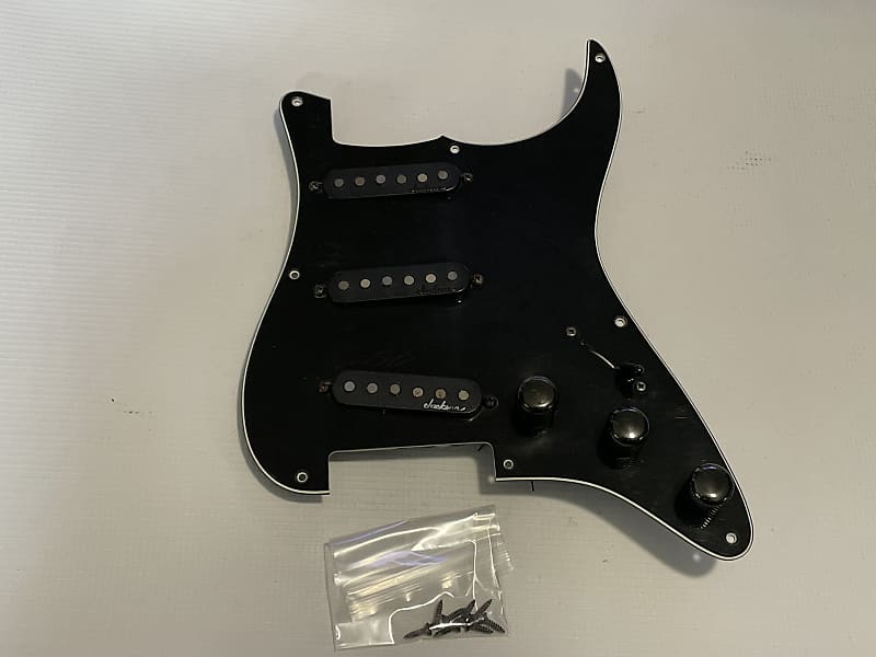 1980's Charvel Jackson Model 1A Guitar Loaded Factory Black | Reverb