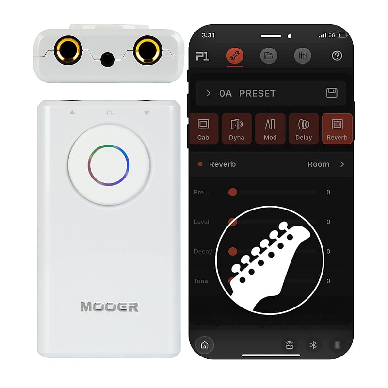 Prime P1 Intelligent Lvory White Guitar & Bass Multi Effects | Reverb