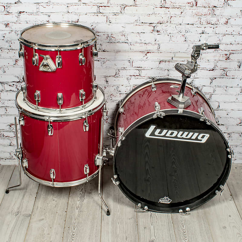 Ludwig - Vintage 1980's Rocker Series - 3-Piece Shell Pack - | Reverb