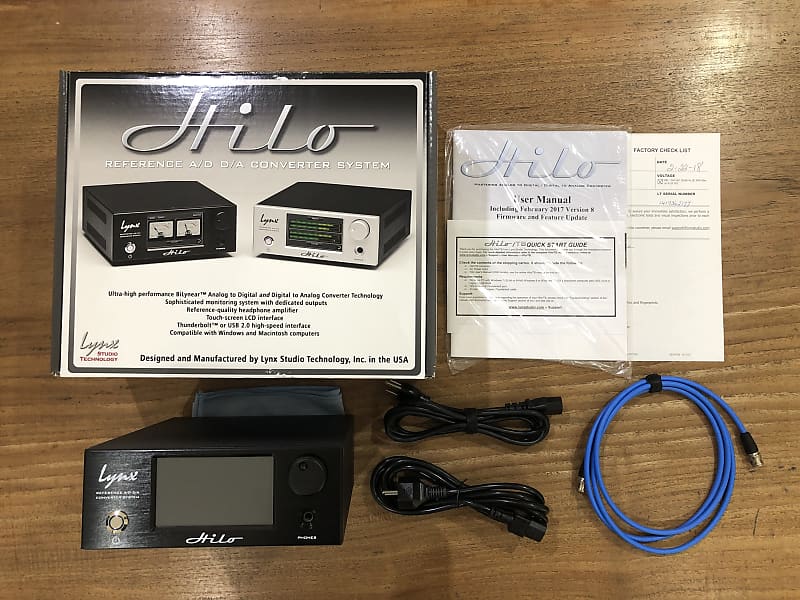 Lynx Hilo LT-TB (Black) - FREE PELICAN CASE & RACK! | Reverb UK