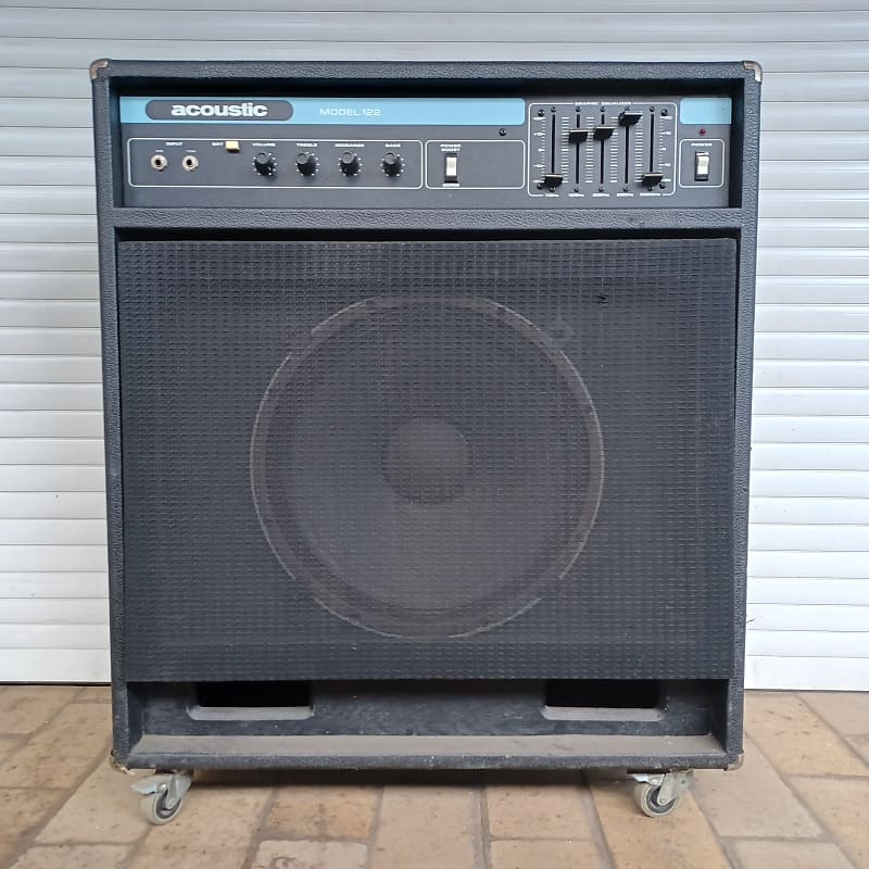 Acoustic Control Corp 122 vintage bass combo amp 1970s USA | Reverb