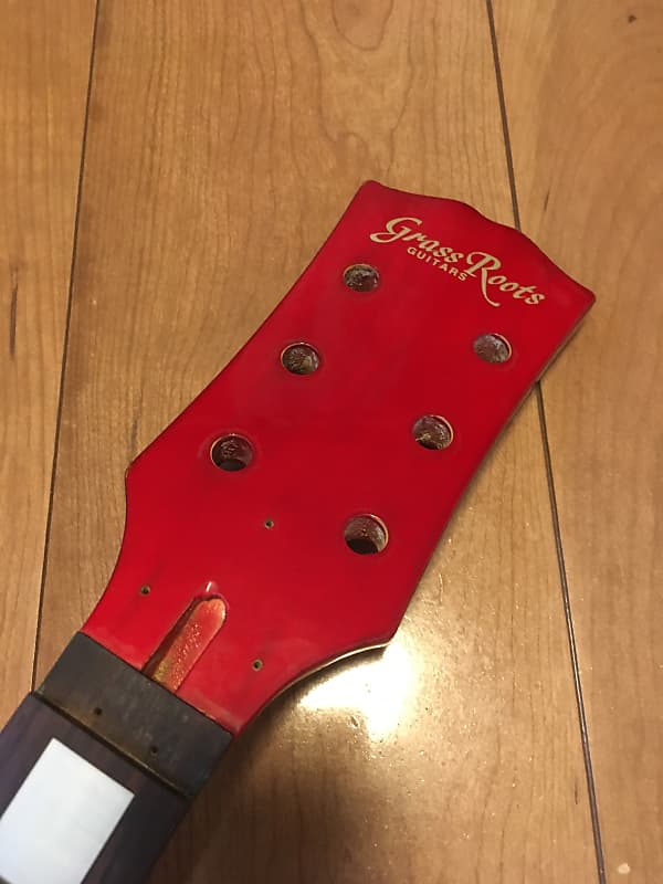 ESP Grassroots Les Paul Neck Red Replacement Parts | Reverb