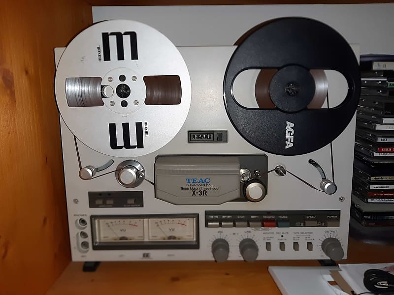 TEAC X3R circa 1980 - dark grey - light grey | Reverb