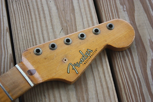 Fender Musicmaster 1959 1960 guitar neck maple | Reverb UK