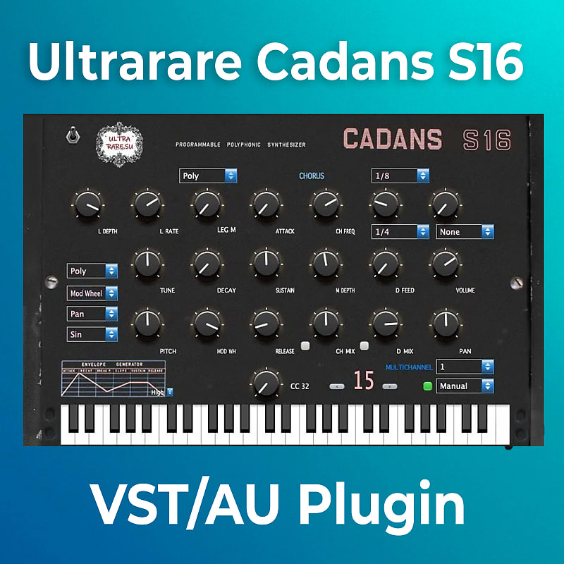 Cadans S16 - Soviet Synthesizer VST/AU Plugin | Reverb Australia