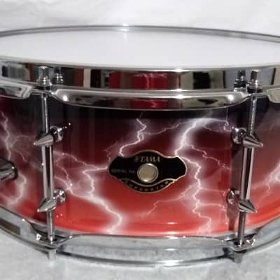 TAMA MODIFIED SUPERSTAR 14 X 5.5" BIRCH RED | Reverb Deutschland
