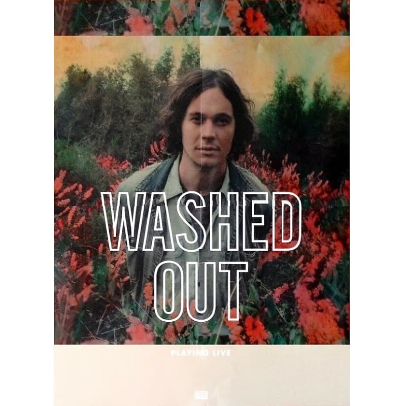Washed Out - Paracosm Ltd Ed Rare HUGE New Tour Poster! Beach | Reverb