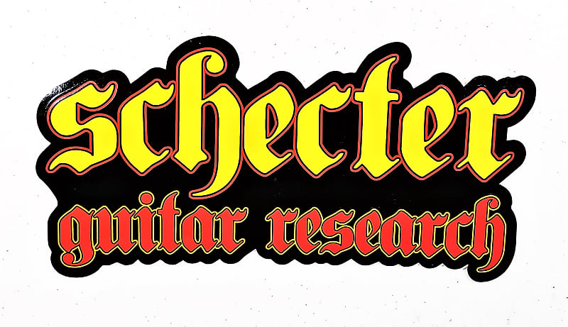 Schecter Logo Stickers (2) | Reverb