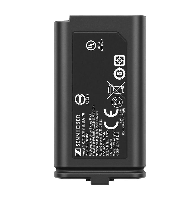 Sennheiser BA 70 - Rechargeable Battery Pack | Reverb