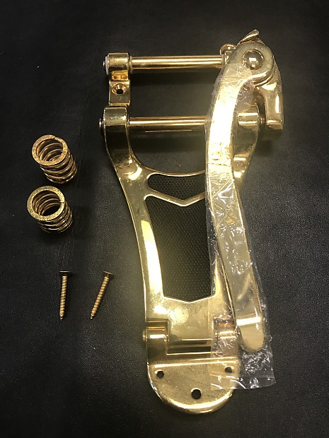 Unbranded Bigsby B7 *COPY * Tremolo Tailpiece Gold Fits LP | Reverb