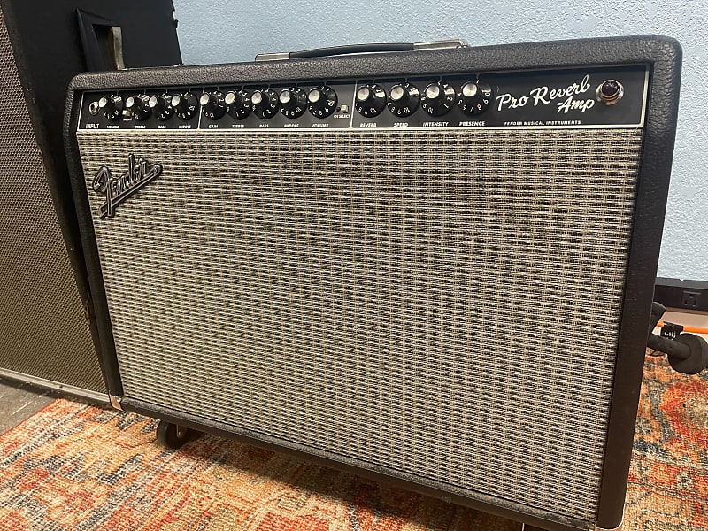 Fender Pro Reverb-Amp 2-Channel 50-Watt 1x12" Guitar Combo | Reverb