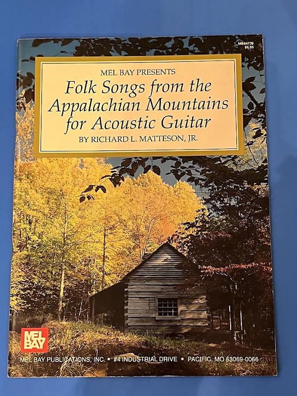 Mel Bay Folk Songs from the Appalachian Mountains for | Reverb