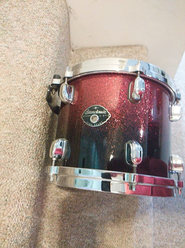 Tama 10" Birch Starclassic - Red Sparkle Fade | Reverb