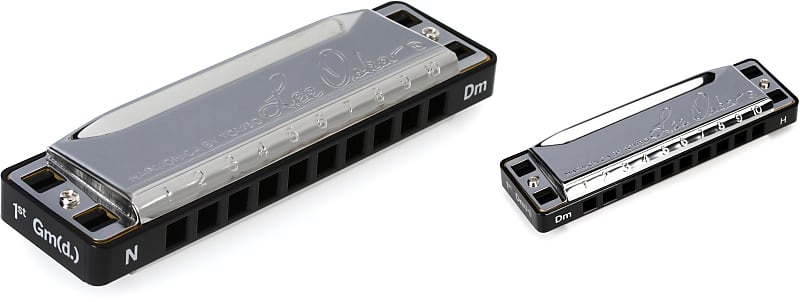 Lee Oskar Natural Minor Harmonica - Key of D minor Bundle | Reverb