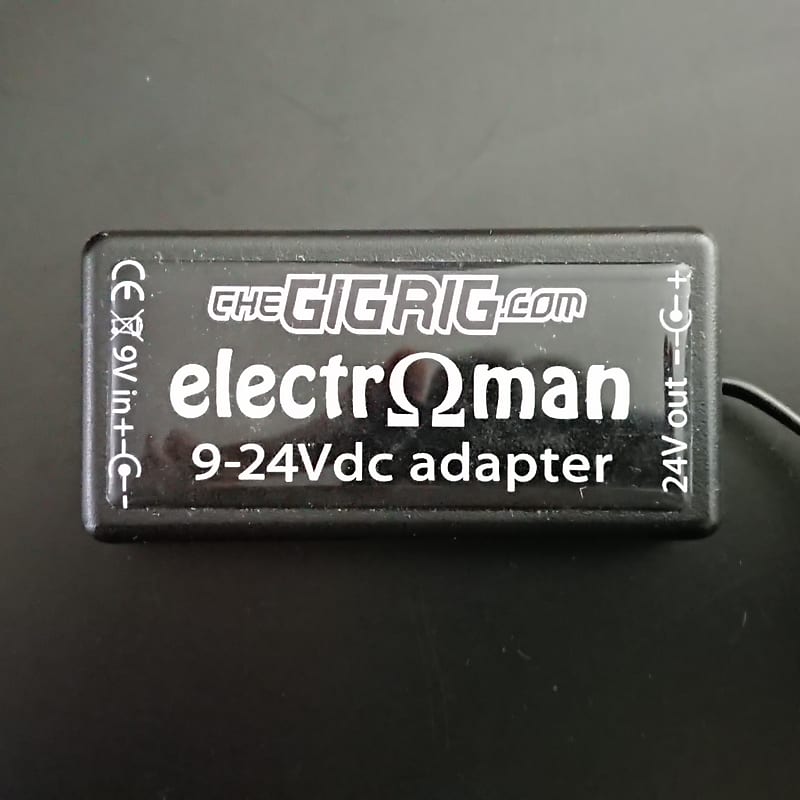GigRig Electroman 24V Adapter Gig Rig Electro Man Electro | Reverb
