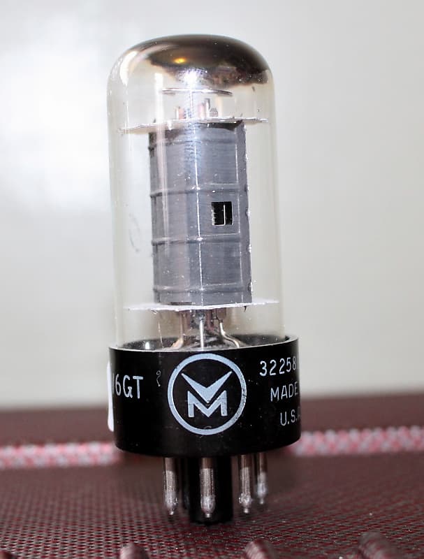 TUNG SOL USA 6V6GT 6V6GTA BLACK PLATE FAT D GETTER TEST NOS+ | Reverb