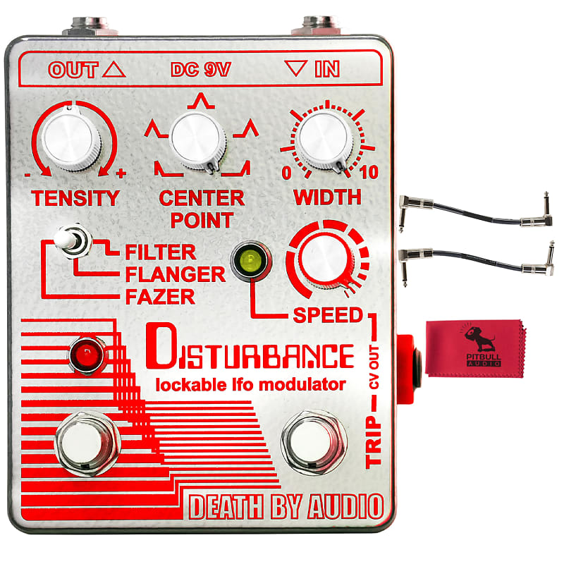 Death by Audio Disturbance Lockable LFO Modulator Pedal w/ | Reverb
