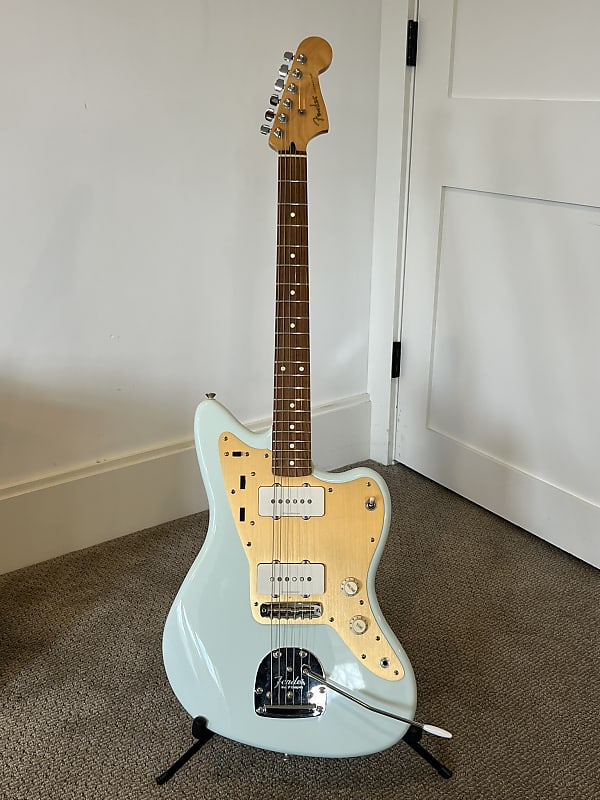 Fender / Squier Jazzmaster (Partscaster) - Surf Green | Reverb