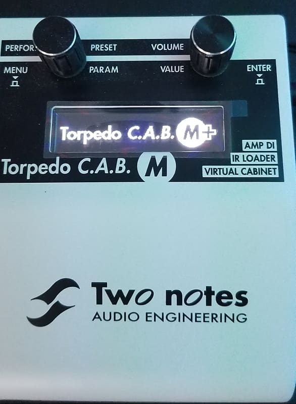 Newest Edition! Two Notes Torpedo C.A.B. M Plus+ CAB CAB-M+ | Reverb
