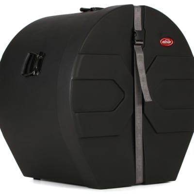 SKB 1SKB-D1622 Roto-Molded 16" x 22" Bass Drum Case Bundle | Reverb