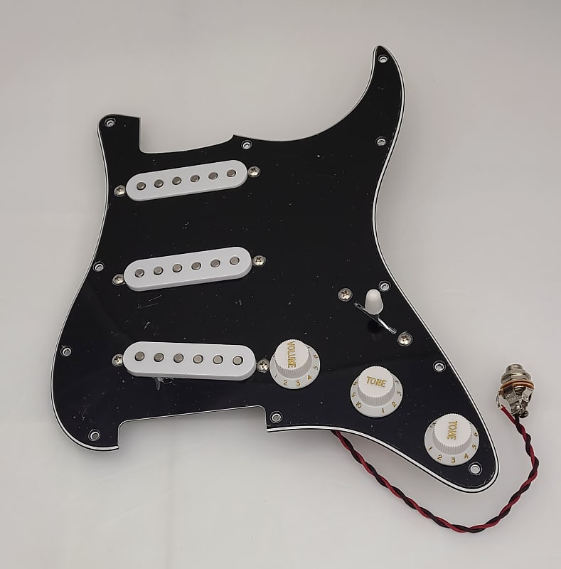 SolderX Loaded Pickguard Grover Jackson Habanero Serrano | Reverb