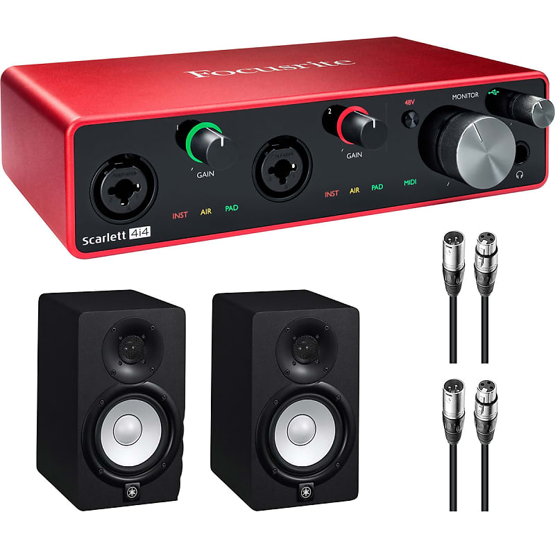 Focusrite Scarlett 4i4 4x4 USB Audio Interface (3rd | Reverb