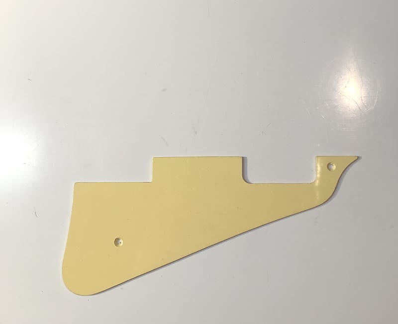 Chandler Vintage Les Paul Style Pickguard 19?? Creme/Cream | Reverb