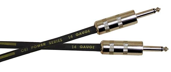 CBI Speaker Cable 14 Gauge 3 Foot | Reverb