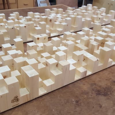 Genuine Skyline Sound Diffuser - Pair - 4" Depth - *Free | Reverb