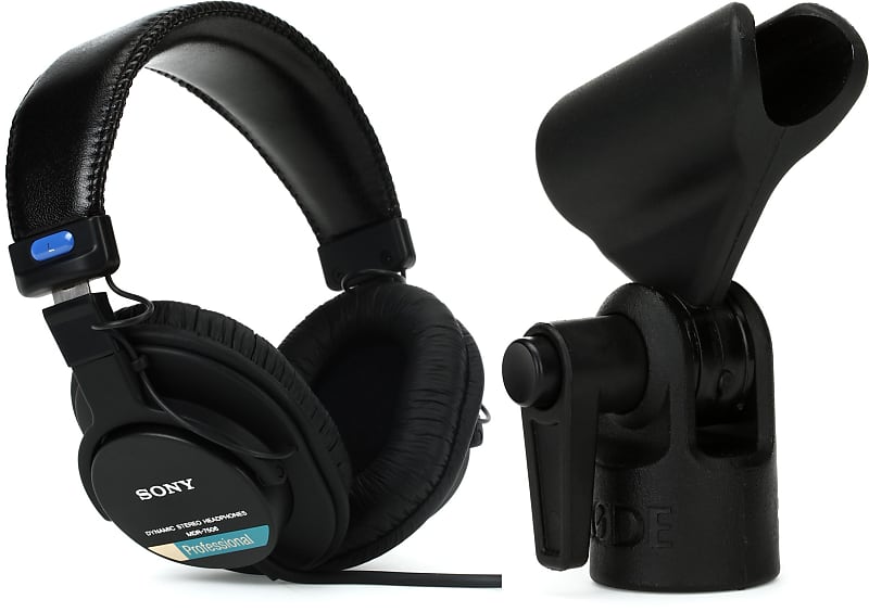 Sony MDR-7506 Closed-Back Professional Headphones Bundle with | Reverb