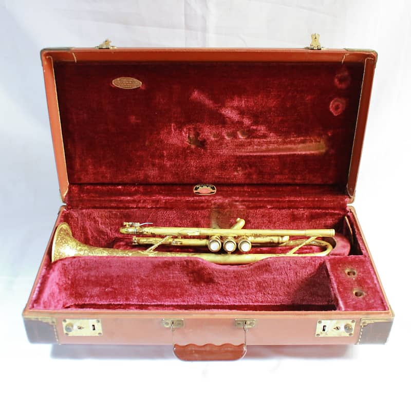 Vintage 1952 F.E Olds Special Trumpet w/ Case (Unique Patina) | Reverb
