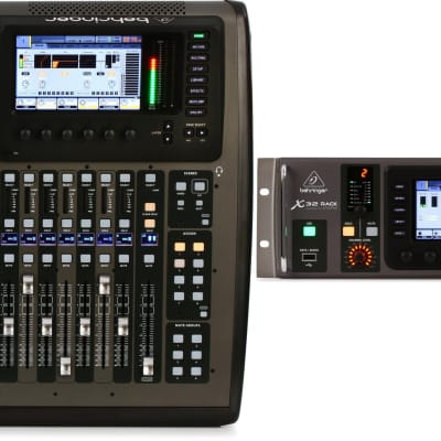 Behringer X32 Compact 40-channel Digital Mixer Bundle with | Reverb