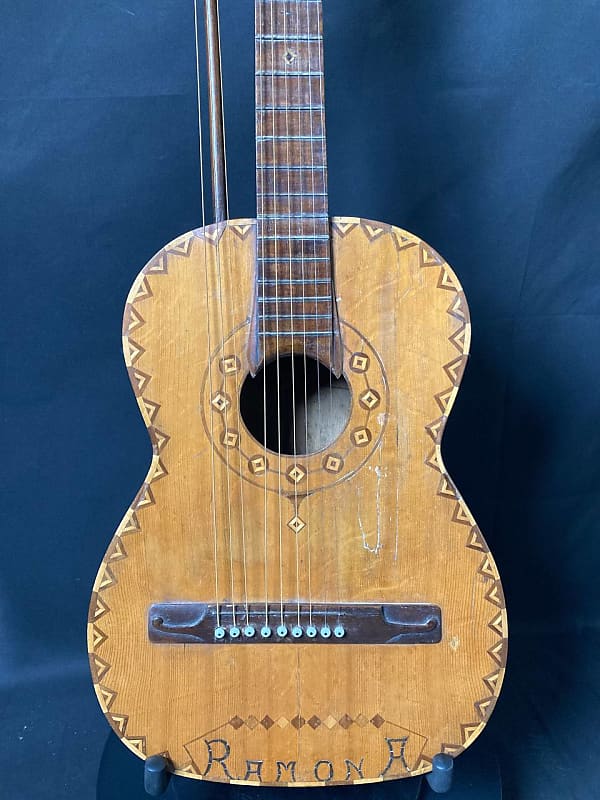 Vintage 9 strings Ramona Harp acoustic Guitar | Reverb