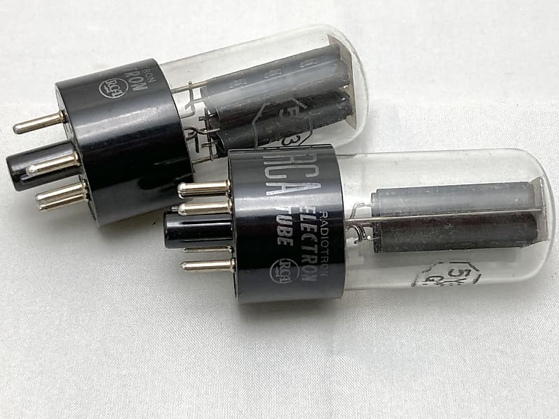 NOS RCA 5Y3GT Rectifier Tubes Matched Pair January 1959 140% | Reverb