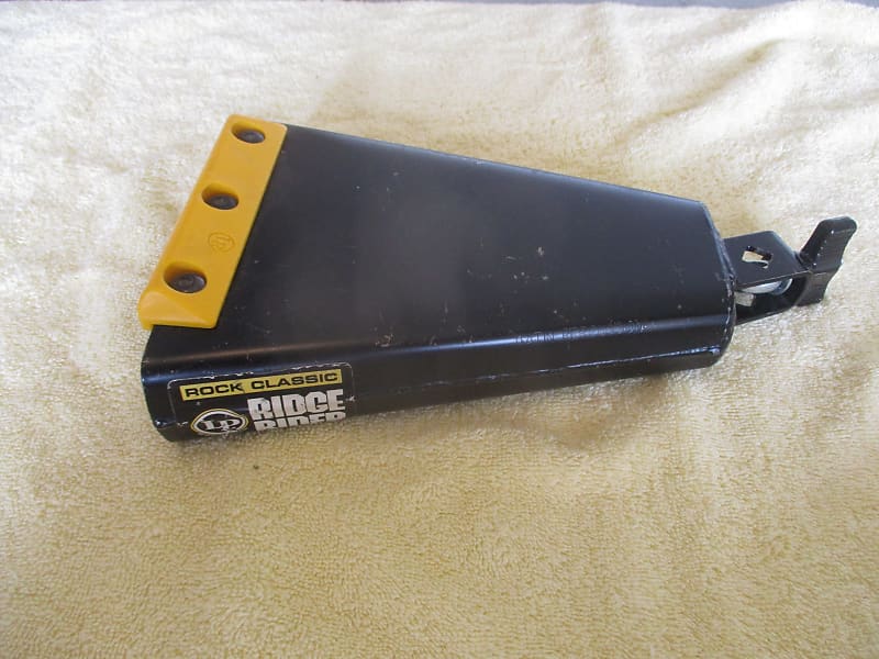 LP Ridge Rider Large Mountable Cowbell - Clean! | Reverb