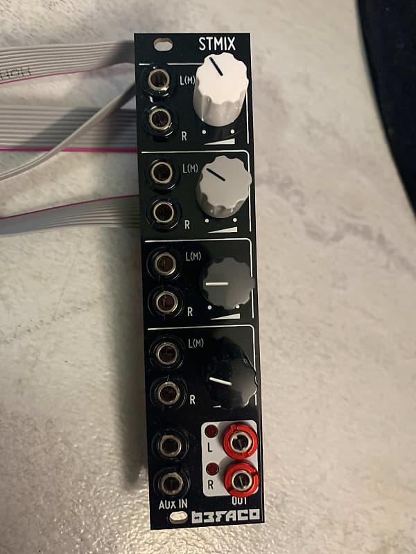 befaco STMix 4-Channel Stereo Mixer eurorack 2021 black | Reverb