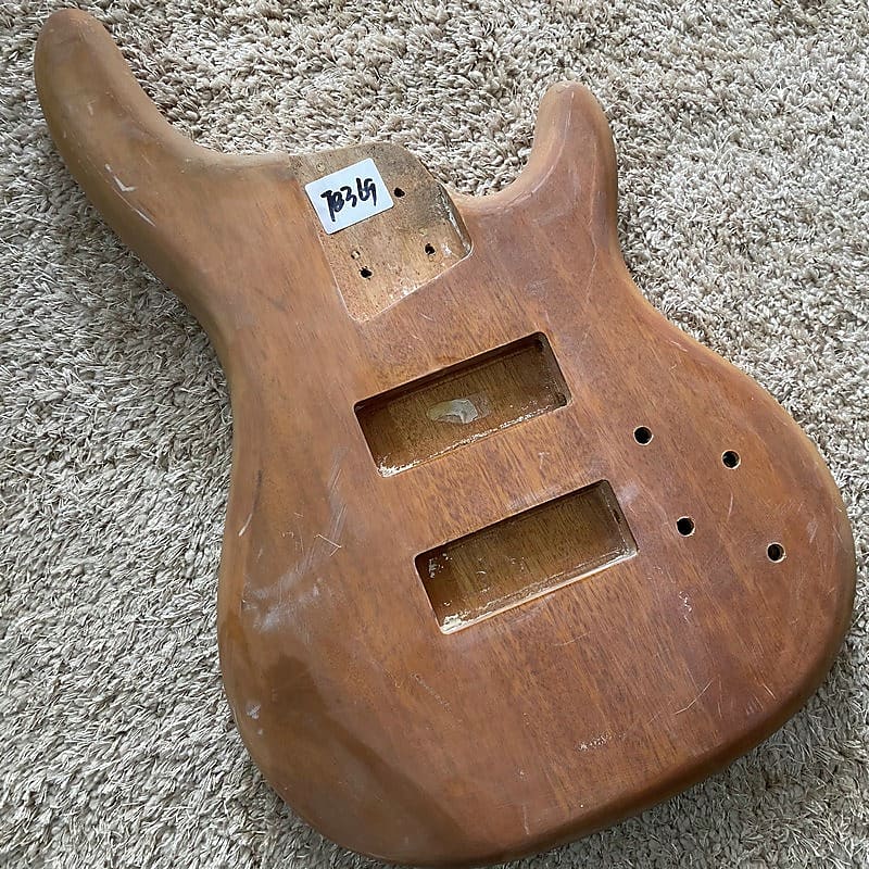 4/5 String Bass Guitar Mahogany Wood Body | Reverb