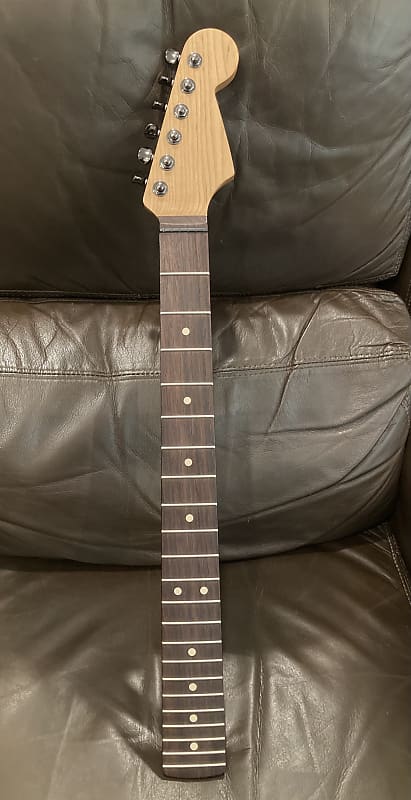 Warmoth Strat Neck 2021 Roasted Maple w/Rosewood Board plus | Reverb