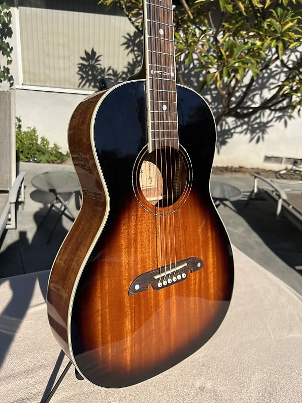 Alvarez AP66SB Parlor 2010s - Shadowburst | Reverb