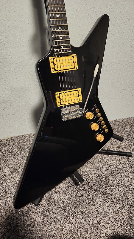 Cort Effector Vintage Sears Electric Guitar 80's - Black | Reverb