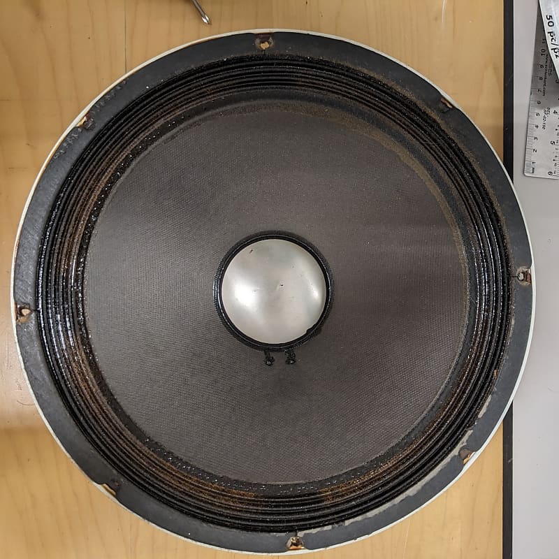 Pair of Altec 417-8c Alnico Early 70's - White - Original | Reverb